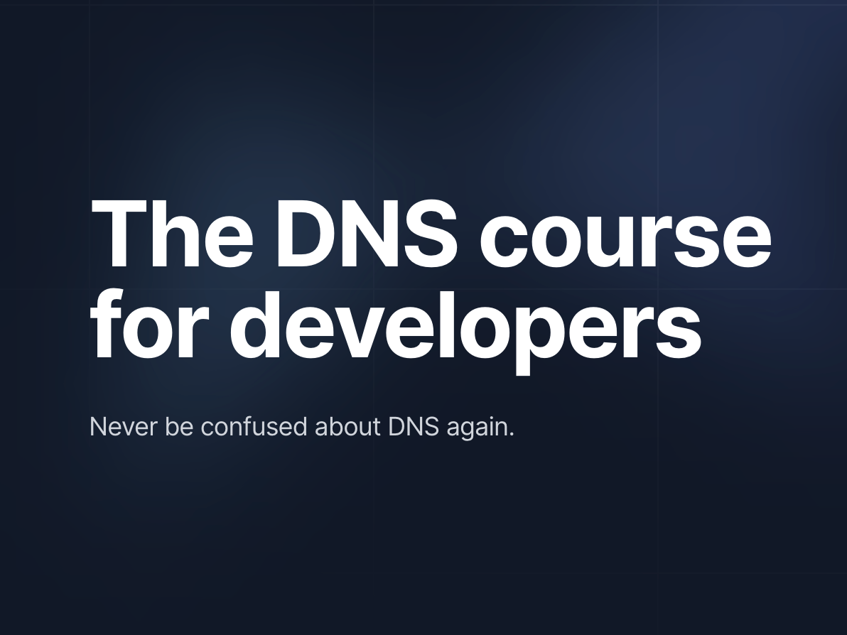 DNS for Developers | Rare Deals, Black Friday, Cyber Monday, Lifetime ...