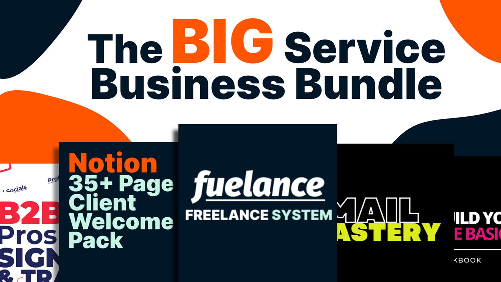 The Big Service Business Bundle | Rare Deals, Black Friday, Cyber ...
